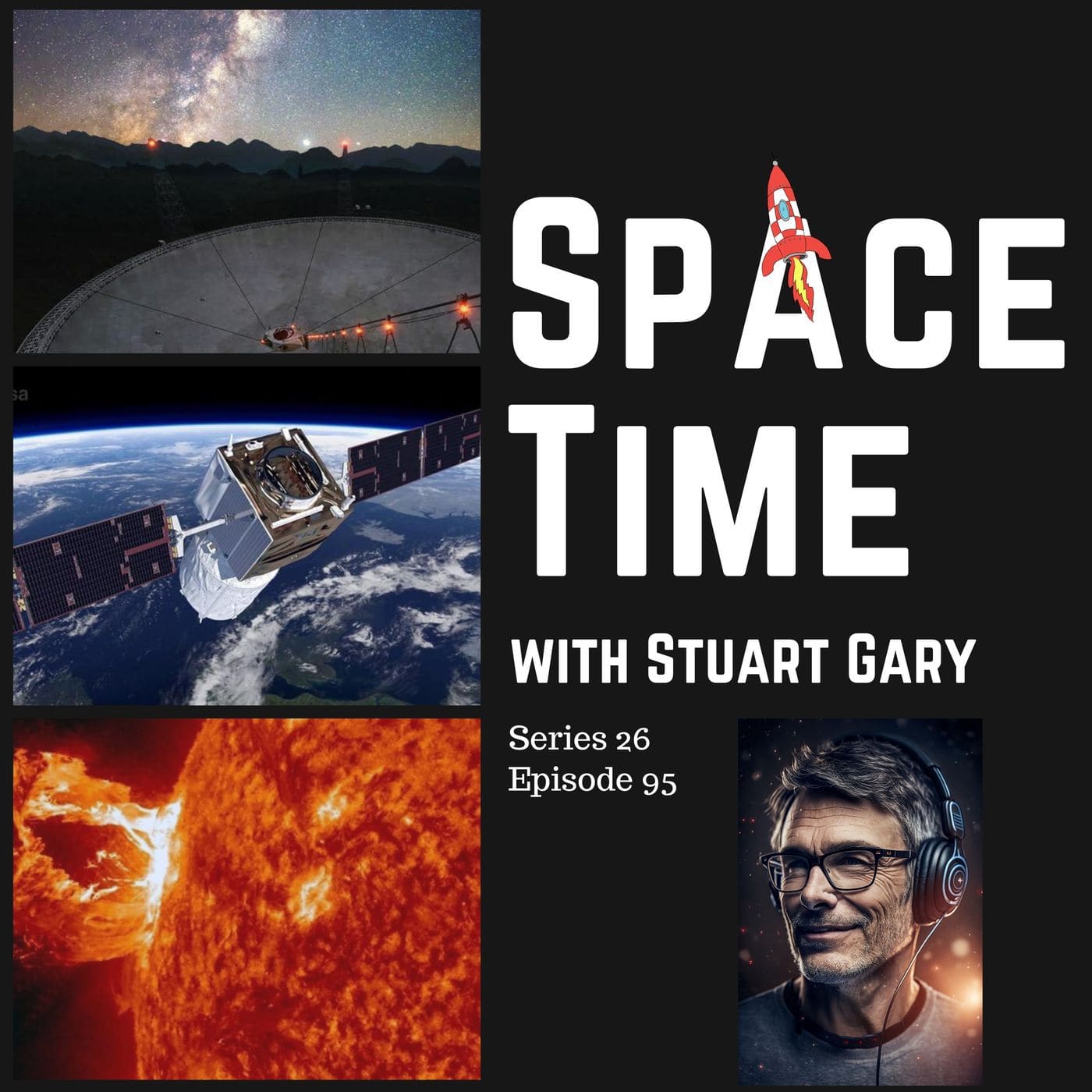 S26E95: FRBs Unraveled // Aeolus' Fiery Re-entry // Solar Eruptions ...