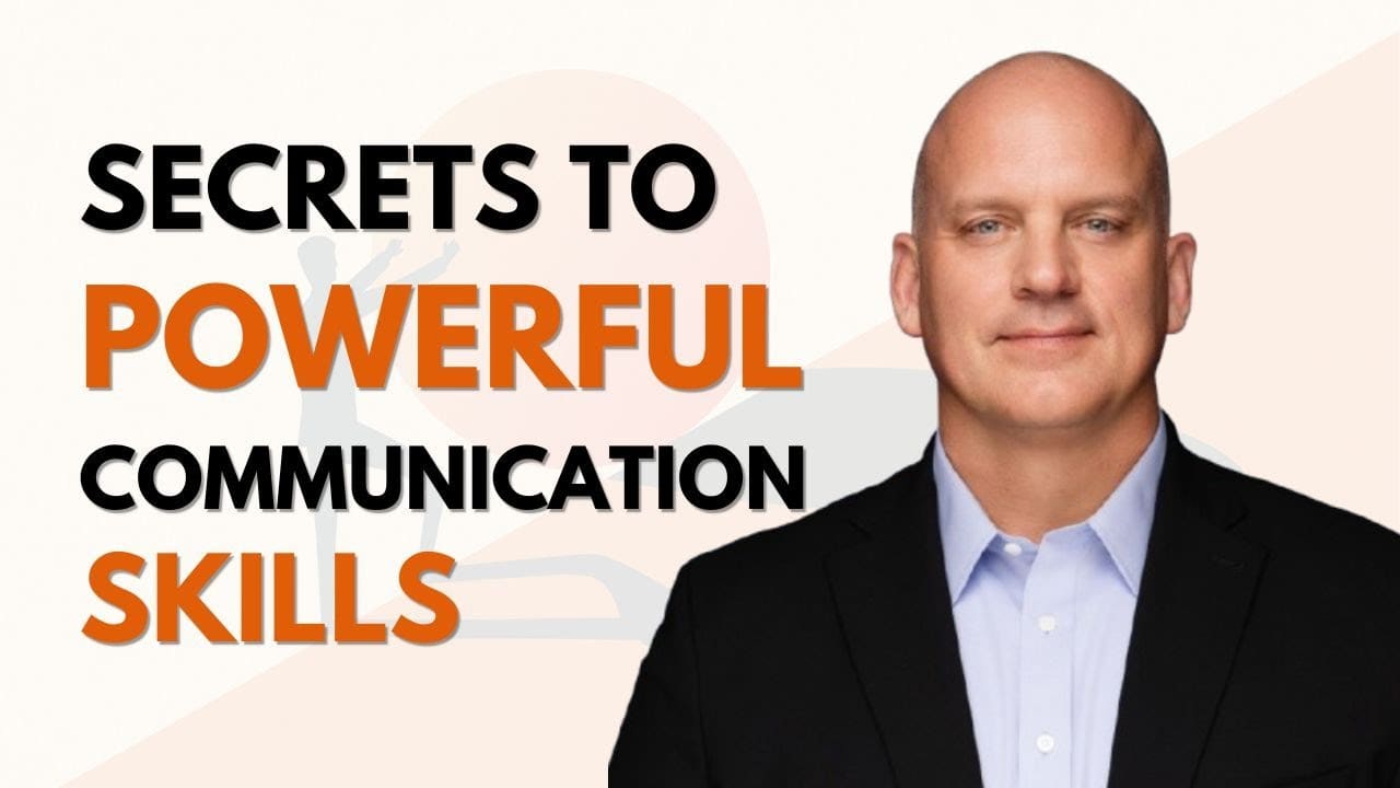 How to Master Difficult Conversations | Brad Beeler, Former US Secret Service Agent | Personal ...