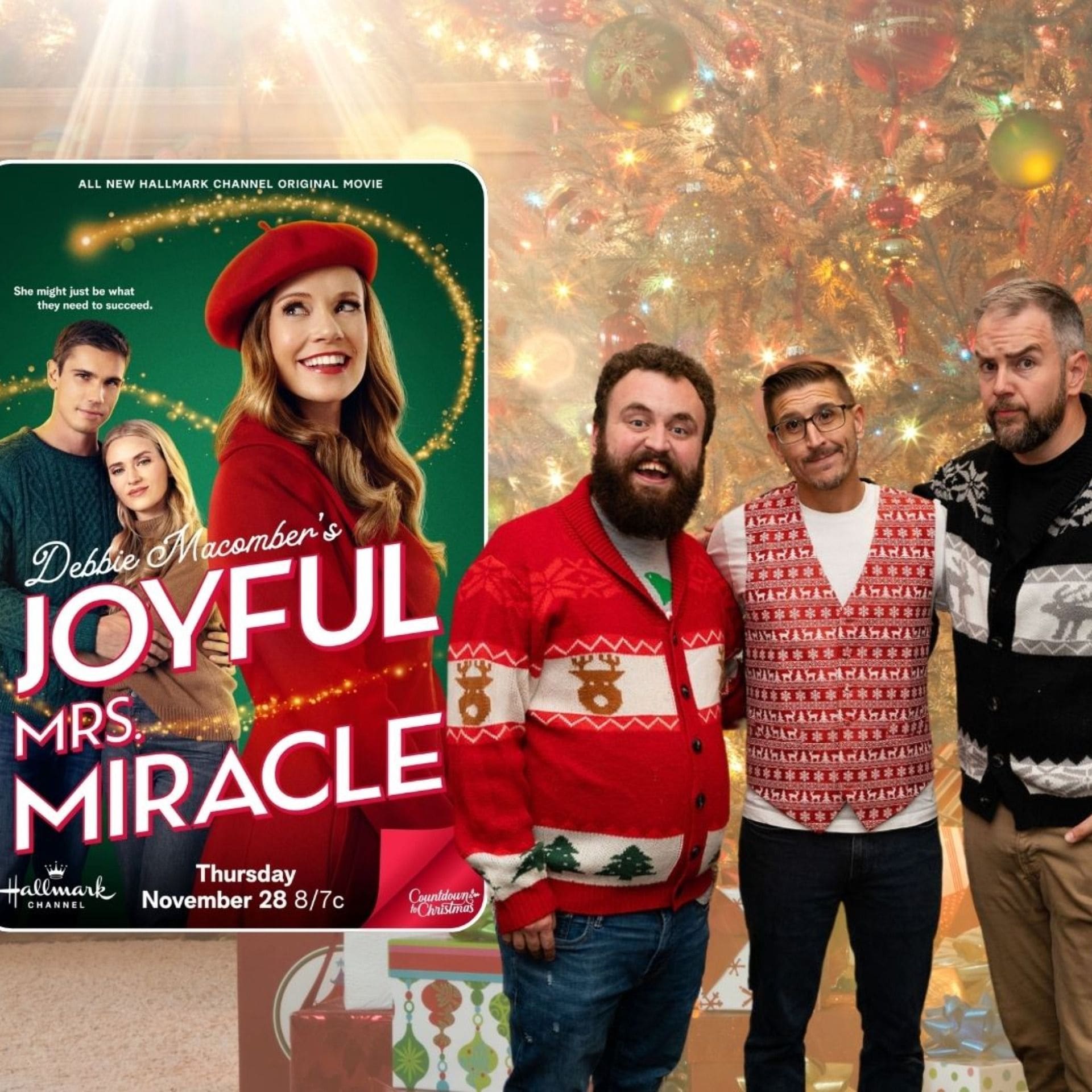 Debbie Macomber's Joyful Mrs. Miracle (Hallmark Channel - 2024) | Deck ...