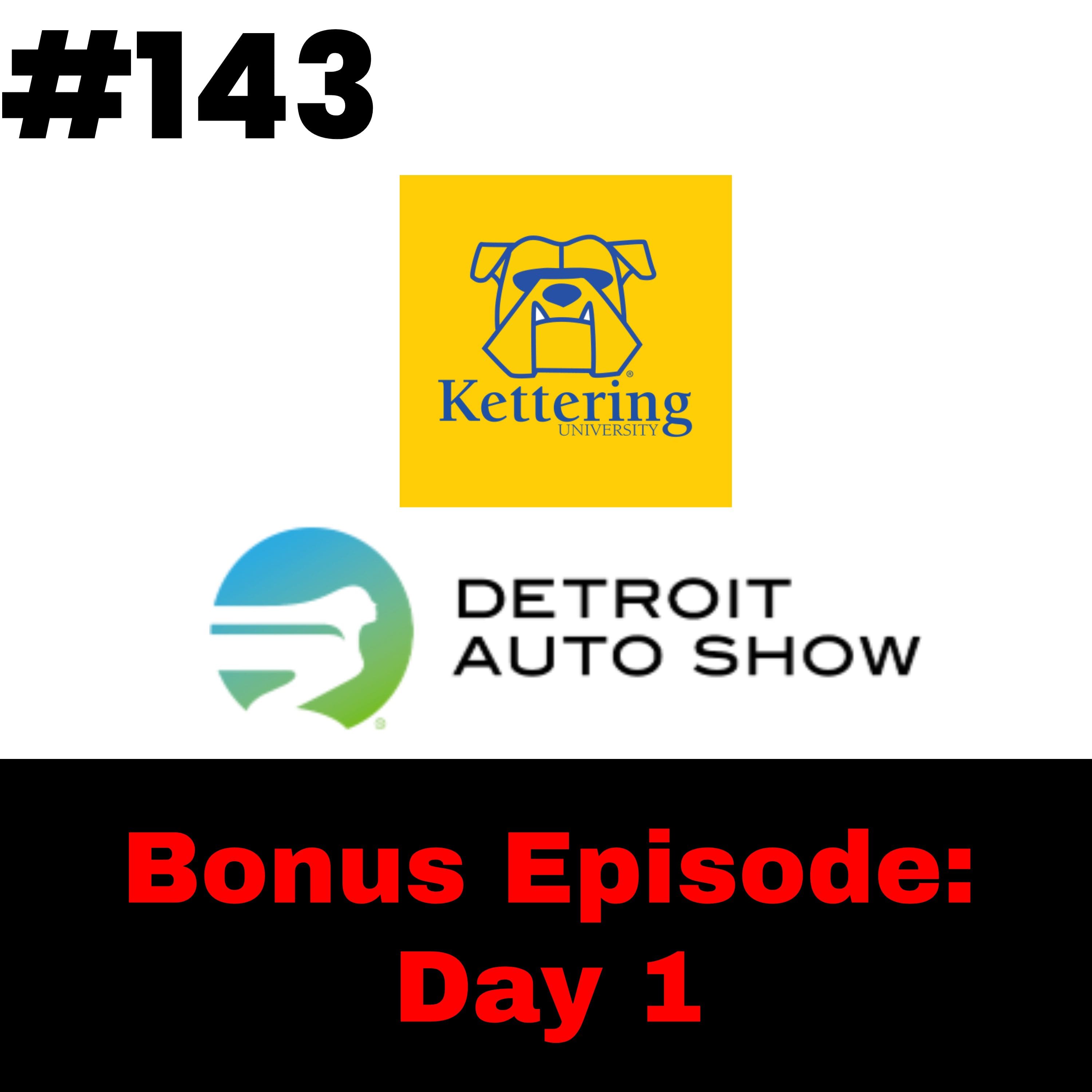 Detroit Auto Show 2025 - Day 1 - Kettering University | Drives culture ...