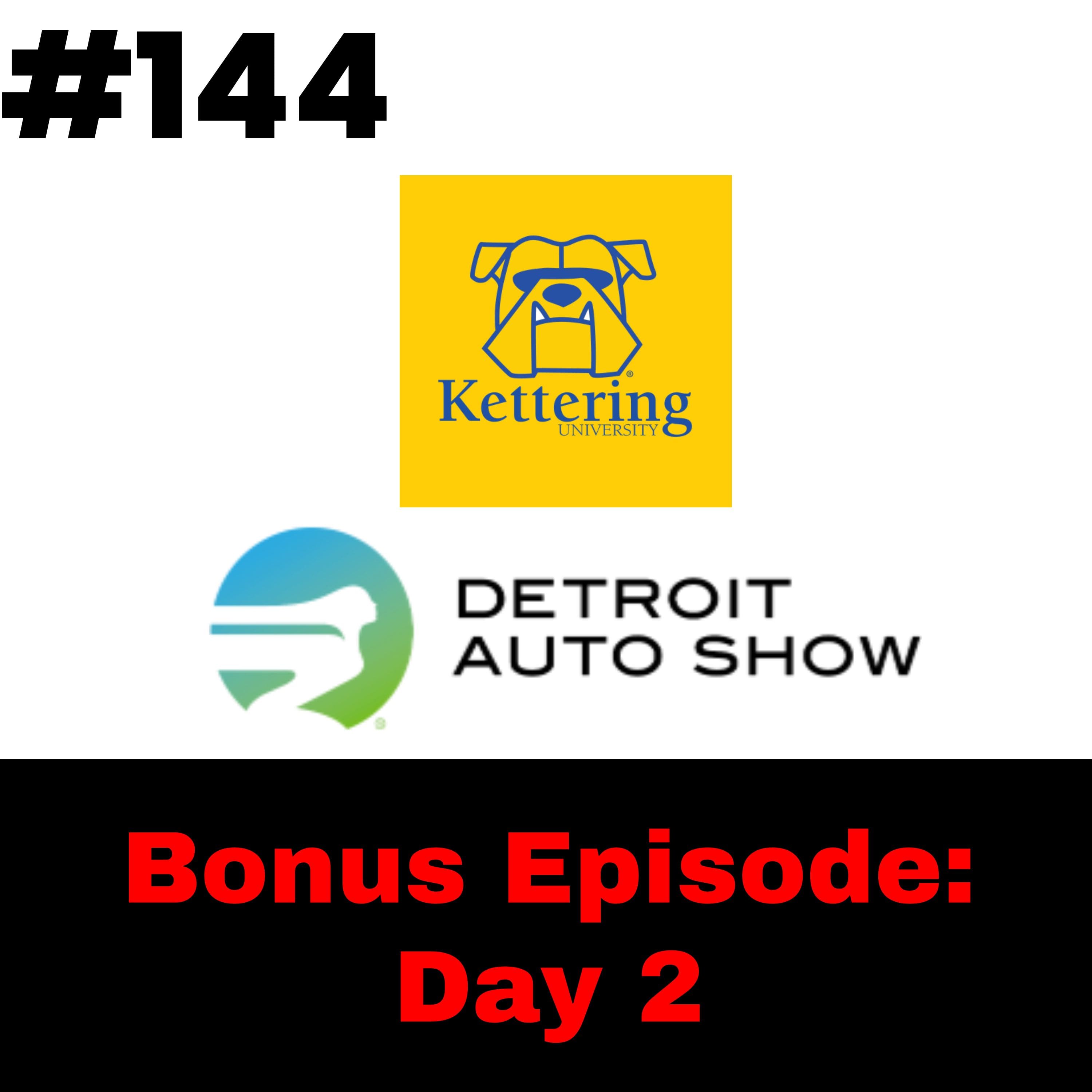 Detroit Auto Show 2025 - Day 2 - Kettering University | Drives culture ...