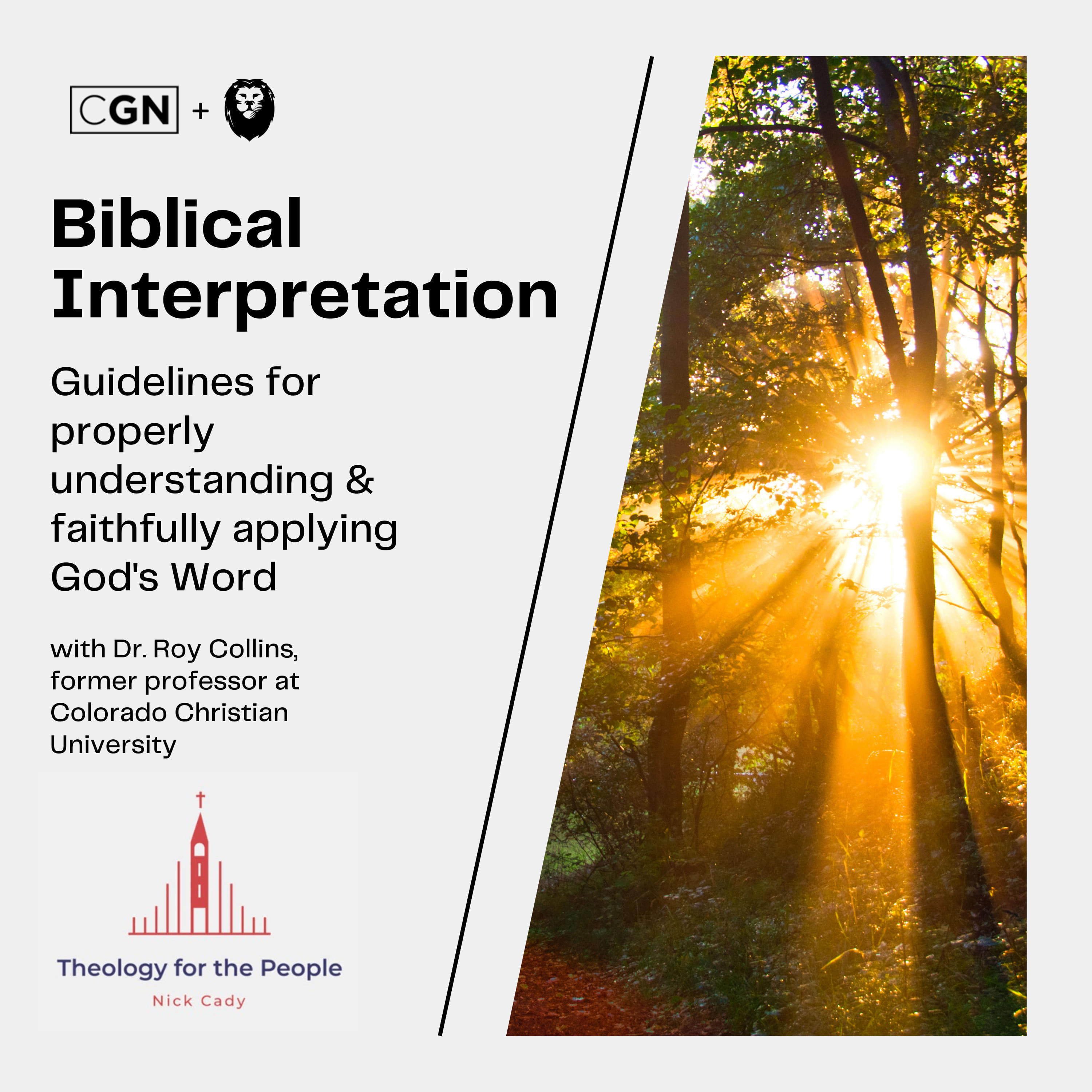 Biblical Interpretation with Dr. Roy Collins: Guidelines for Correctly ...