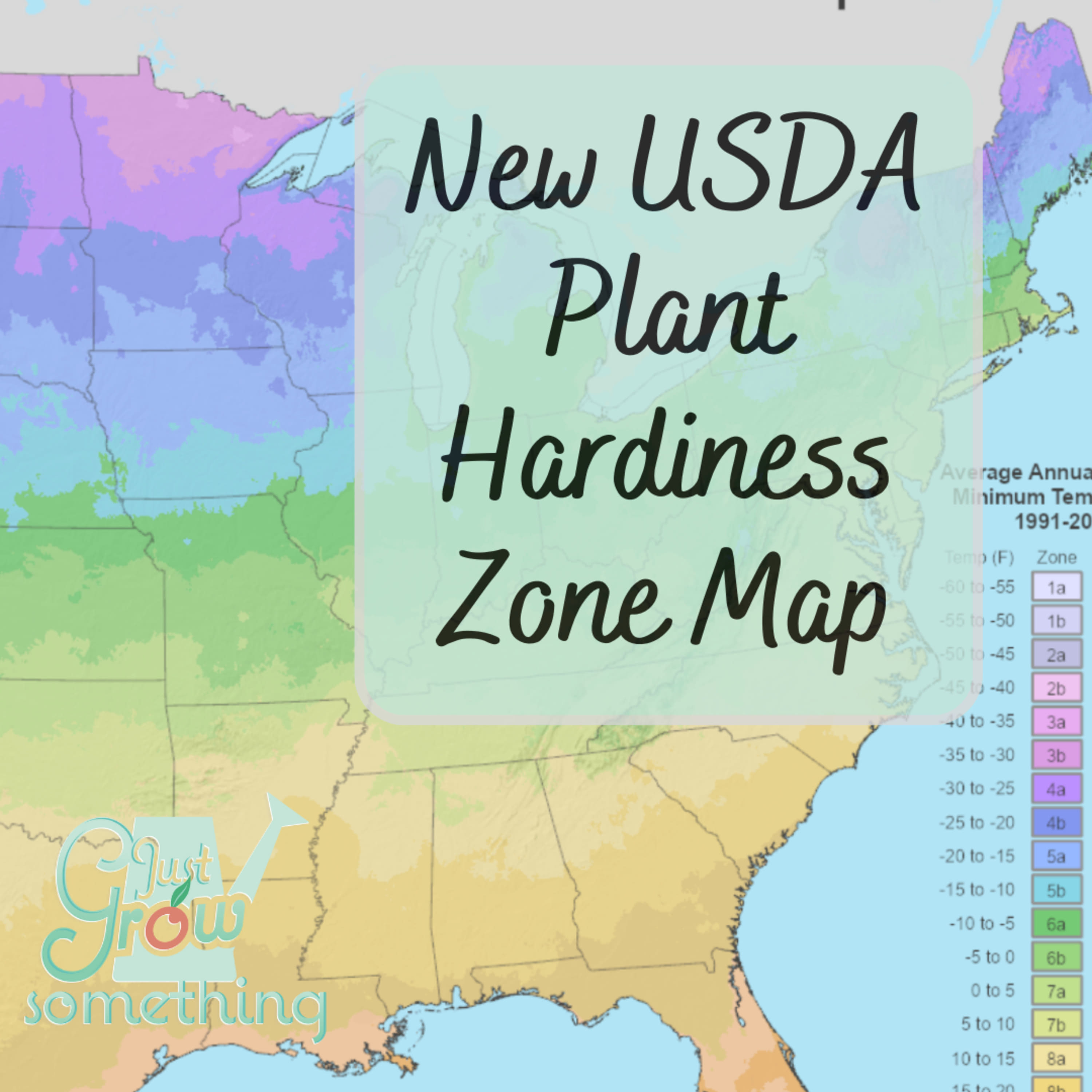 Updated USDA Hardiness Zone Map - Ep. 172 | Just Grow Something with ...