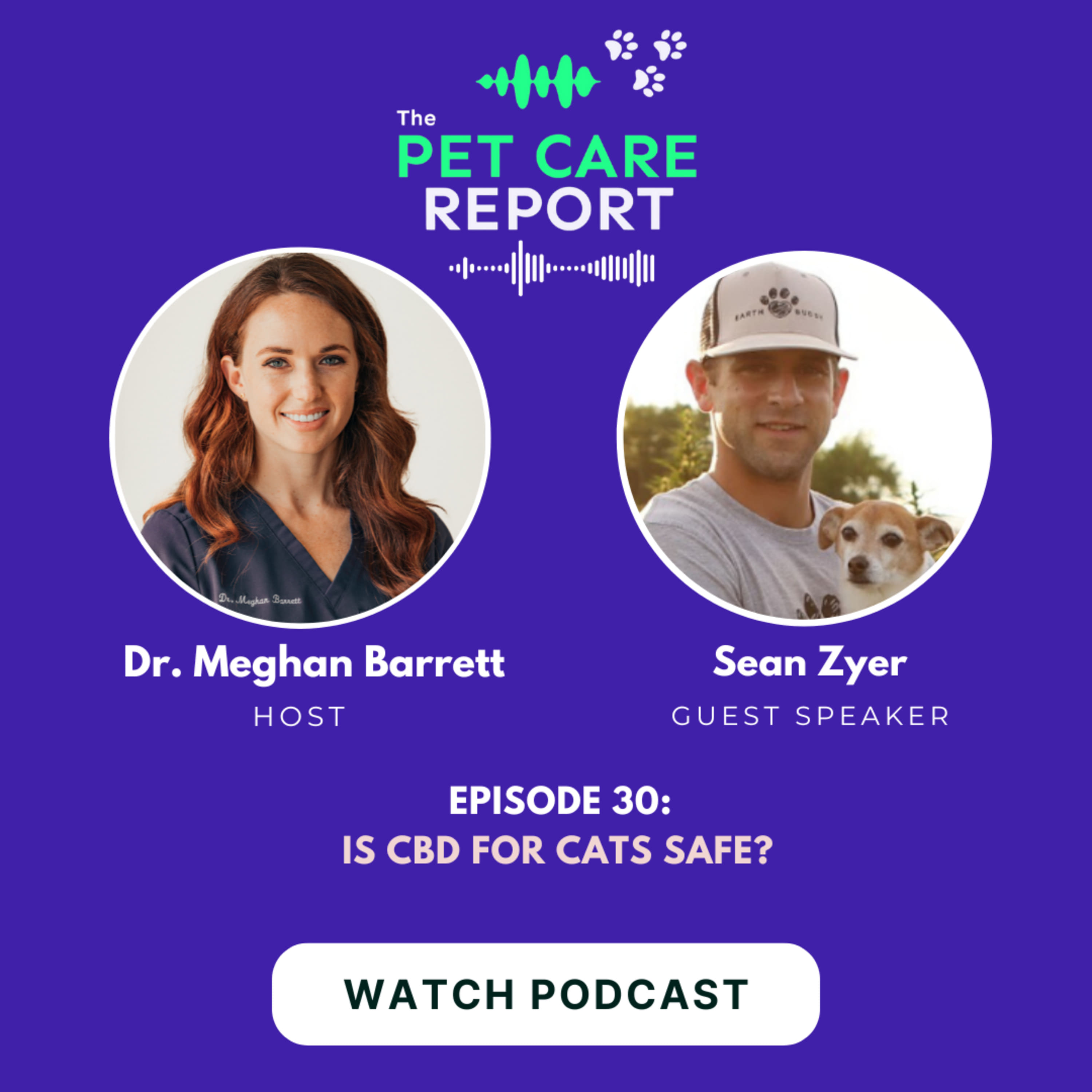 Sean Zyer: Is CBD For Cats Safe? | E30 | The Pet Care Report Podcast ...