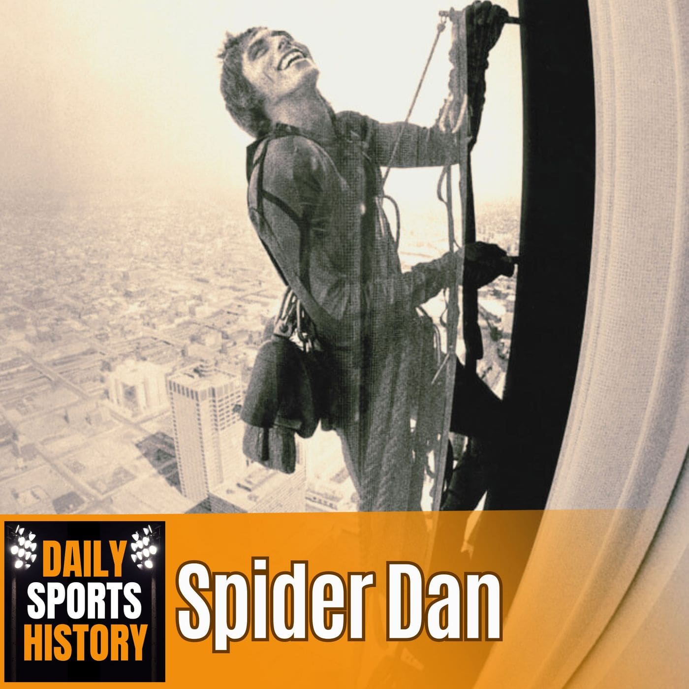 Spider Dan's Daring Ascent: Scaling the Sears Tower