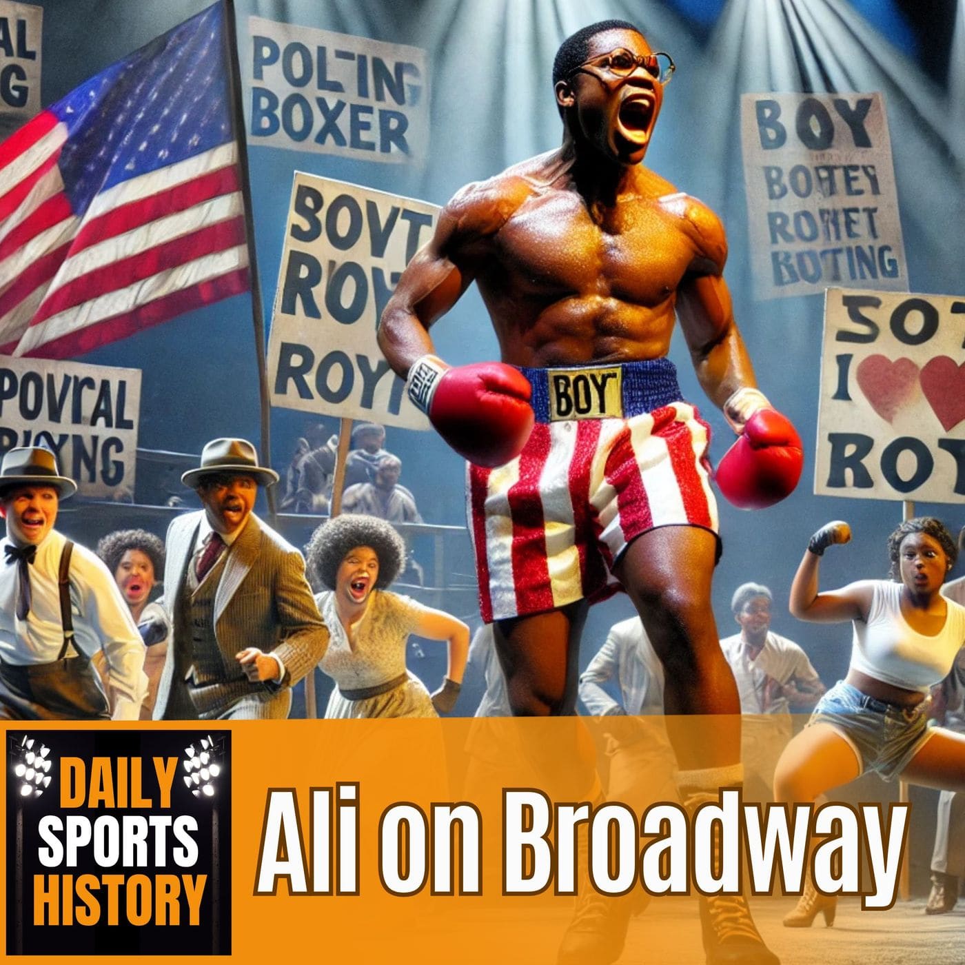 Muhammad Ali on Broadway