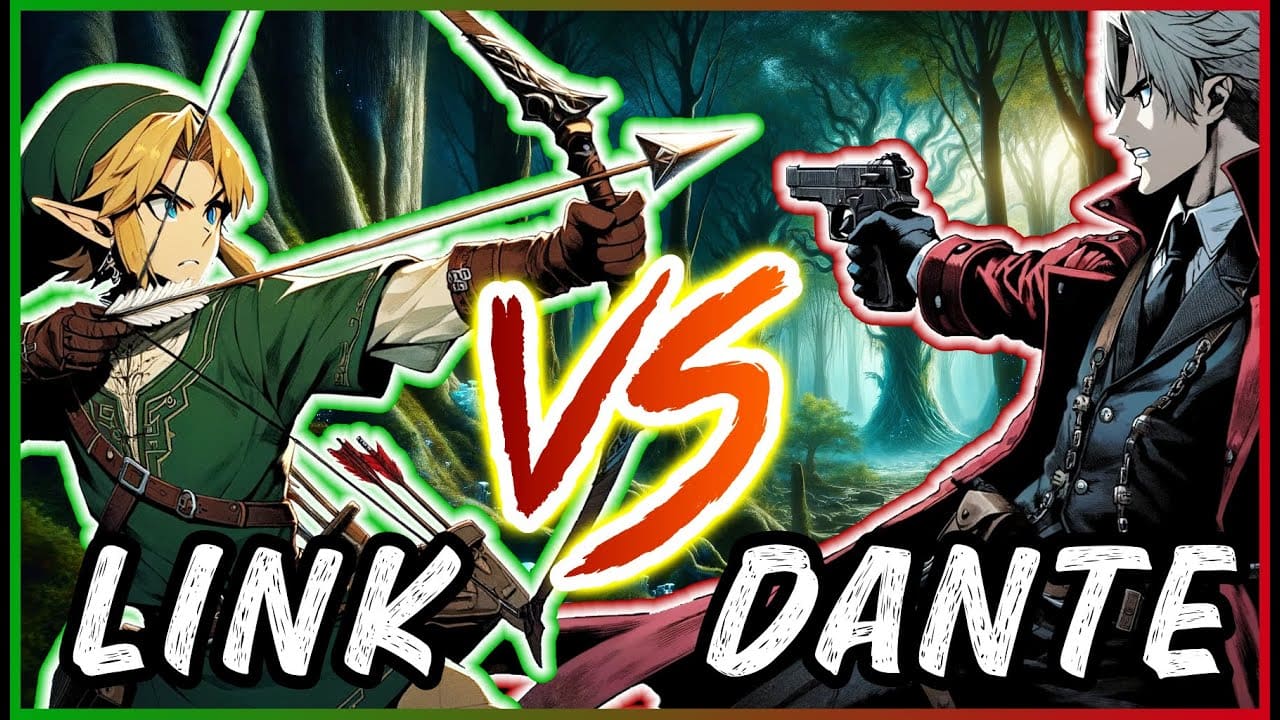 Who Would Win? Link (Zelda) VS Dante (Devil May Cry) | SuperPod Network