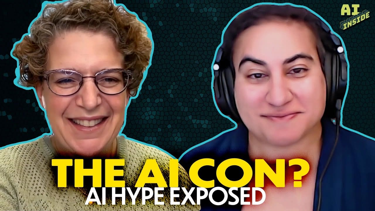Emily Bender & Alex Hanna: “The AI Con” — Busting Big-Tech Hype ...