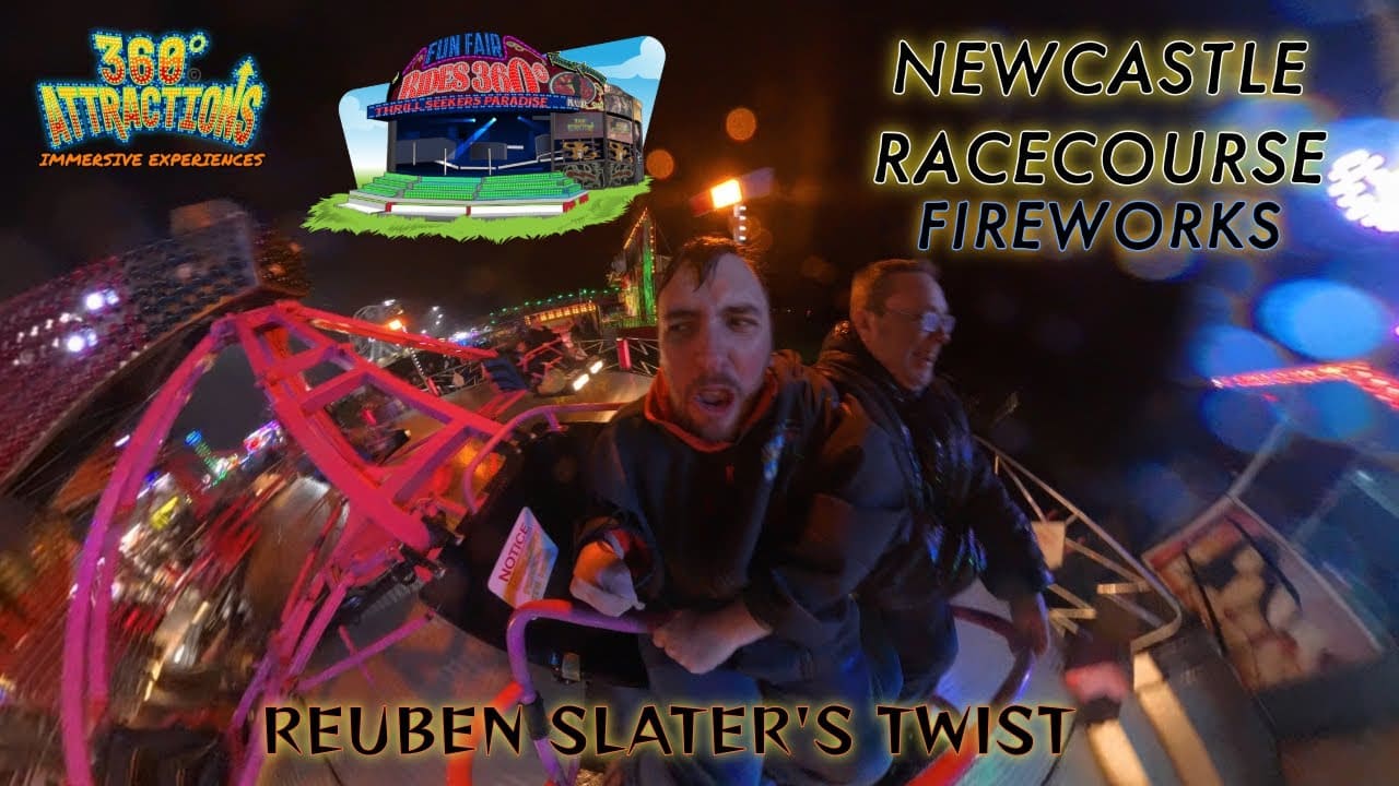 Reuben Slaters Twist | Newcastle Racecourse 2024 | Immersive 360° 60 ...