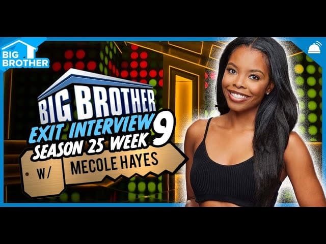 BB25 Mecole "Meme" Hayes Exit Interview Week 9 | Big Brother 25 | RHAP ...