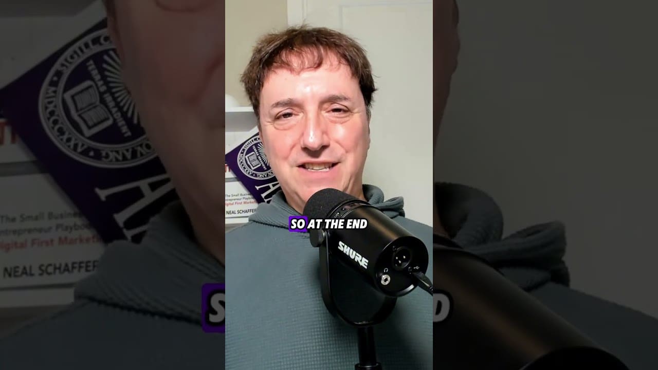 Stop Chasing the Algorithm—Focus on This Instead | Your Digital Marketing Coach with Neal Schaffer