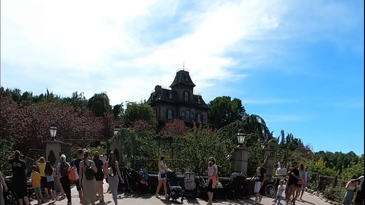 Phantom Manor Full Onride and Pre Show | Disneyland Paris 30th ...