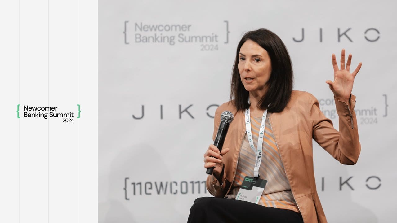 A Port in the Storm | Melissa Smith (J.P. Morgan) at the Newcomer Banking Summit | Newcomer ...