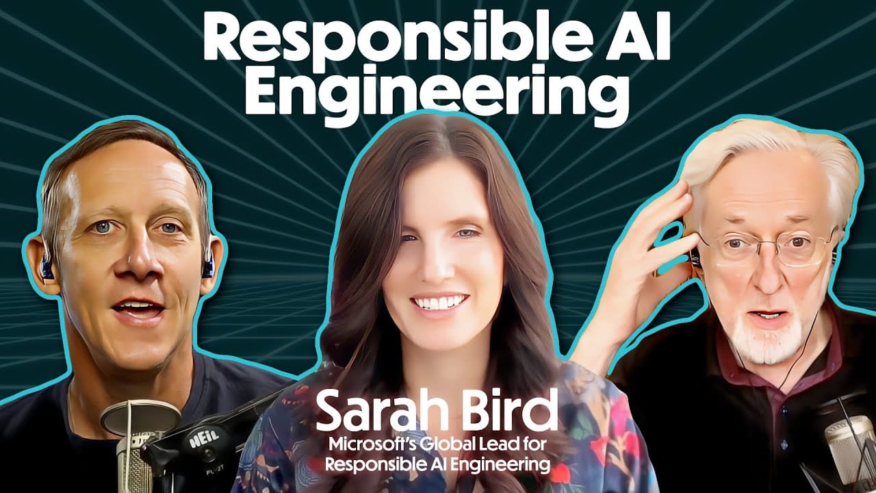 How Microsoft is Making AI Trustworthy: Exclusive Interview w/ Sarah ...