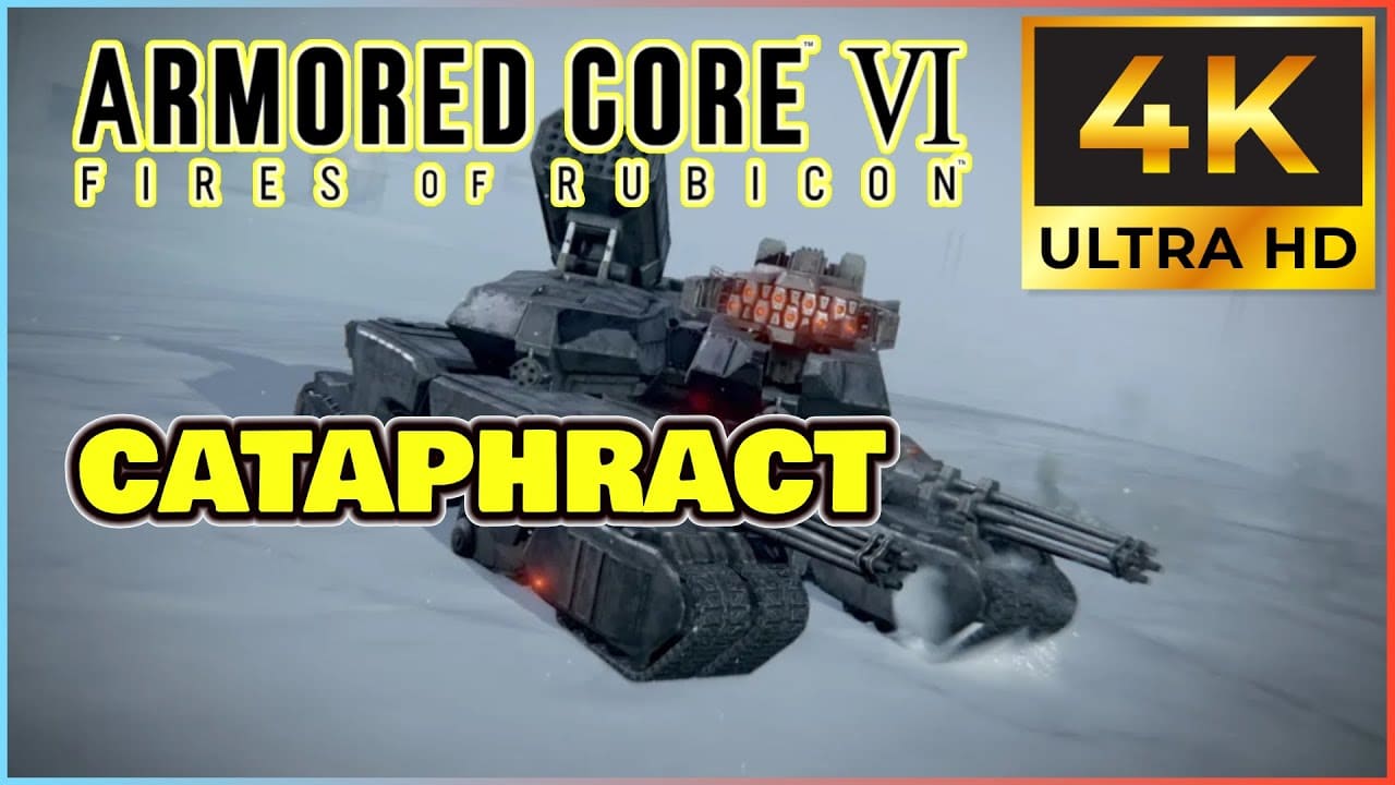 Cataphract Boss Fight - ARMORED CORE VI FIRES OF RUBICON "4k UHD ...