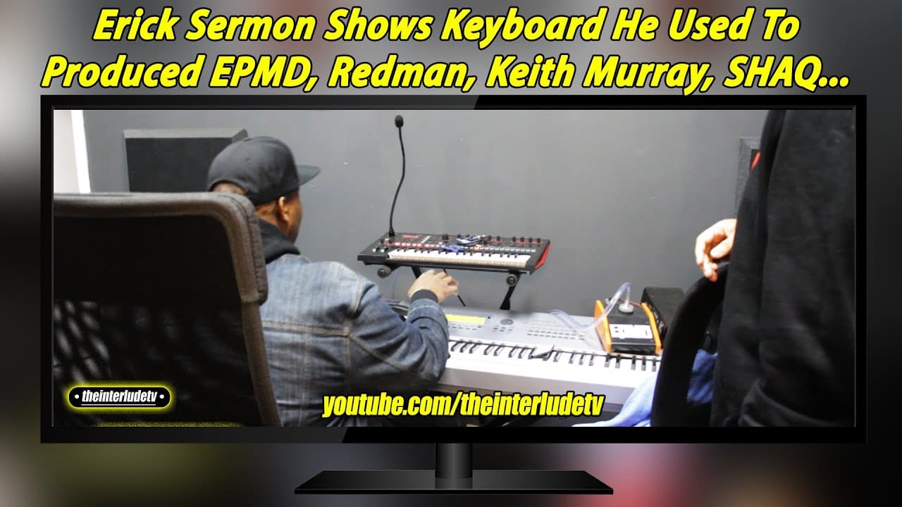 Erick Sermon Shows Keyboard He Used To Produced EPMD, Redman, Keith ...