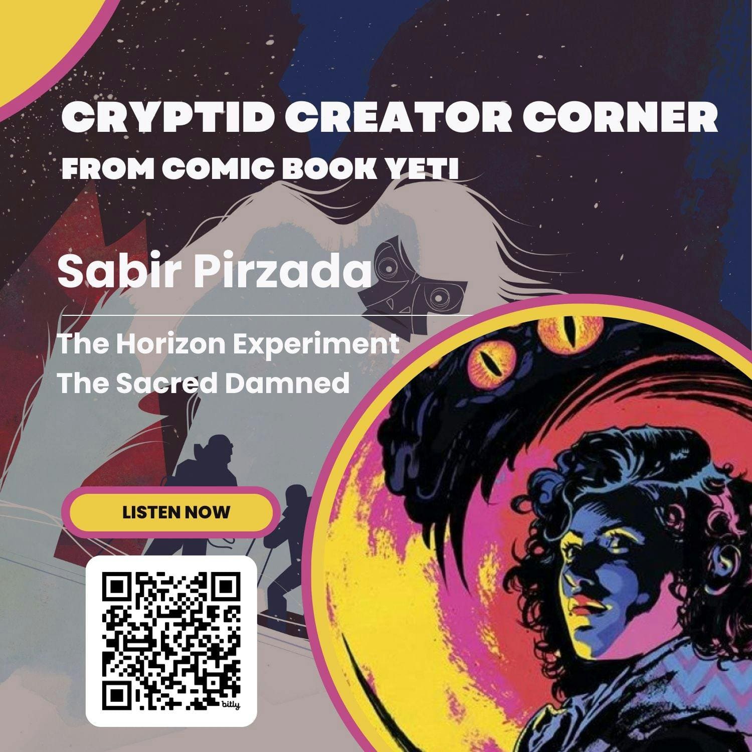 Sabir Pirzada Interview- The Sacred Damned | The Comic Book Yeti ...