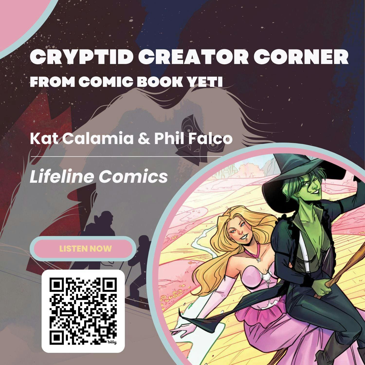 Kat Calamia and Phil Falco Interview - Lifeline Comics | The Comic Book Yeti Cryptid Creator ...