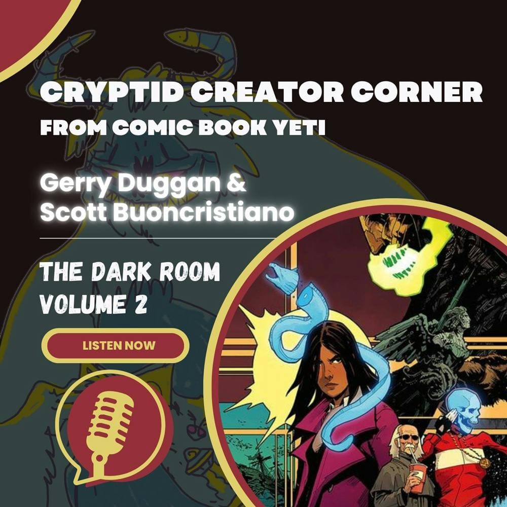 Gerry Duggan and Scott Buoncristiano Interview - The Dark Room | The Comic Book Yeti Cryptid ...