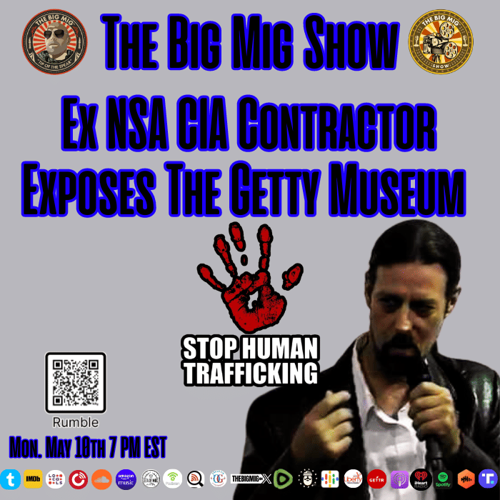 EX NSA/CIA Contractor Exposes The Getty Museum |EP280 | We invite all ...