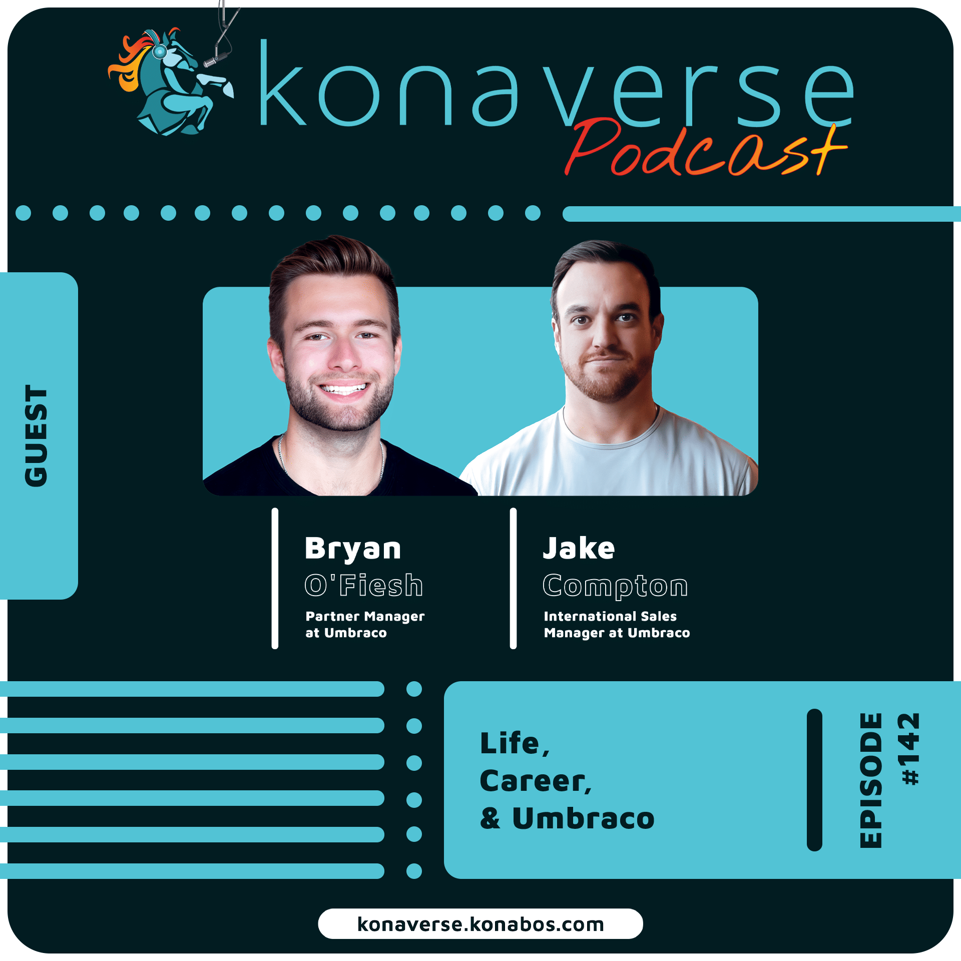 Jake Compton and Bryan O'Fiesh on Life, Career, and Umbraco | Konaverse ...
