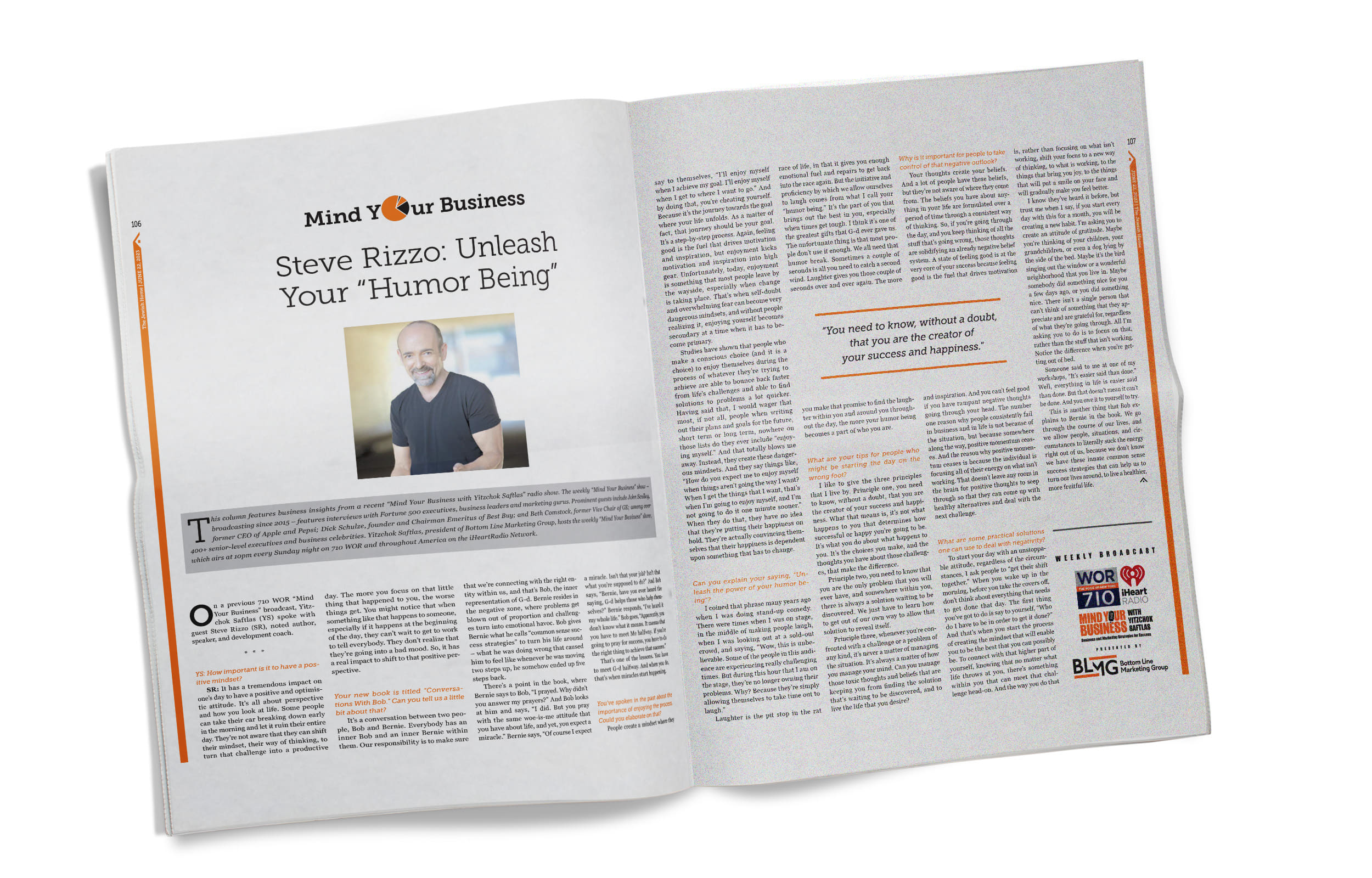 An Interview with Steve Rizzo: Unleash Your "Humor Being" | Mind Your ...