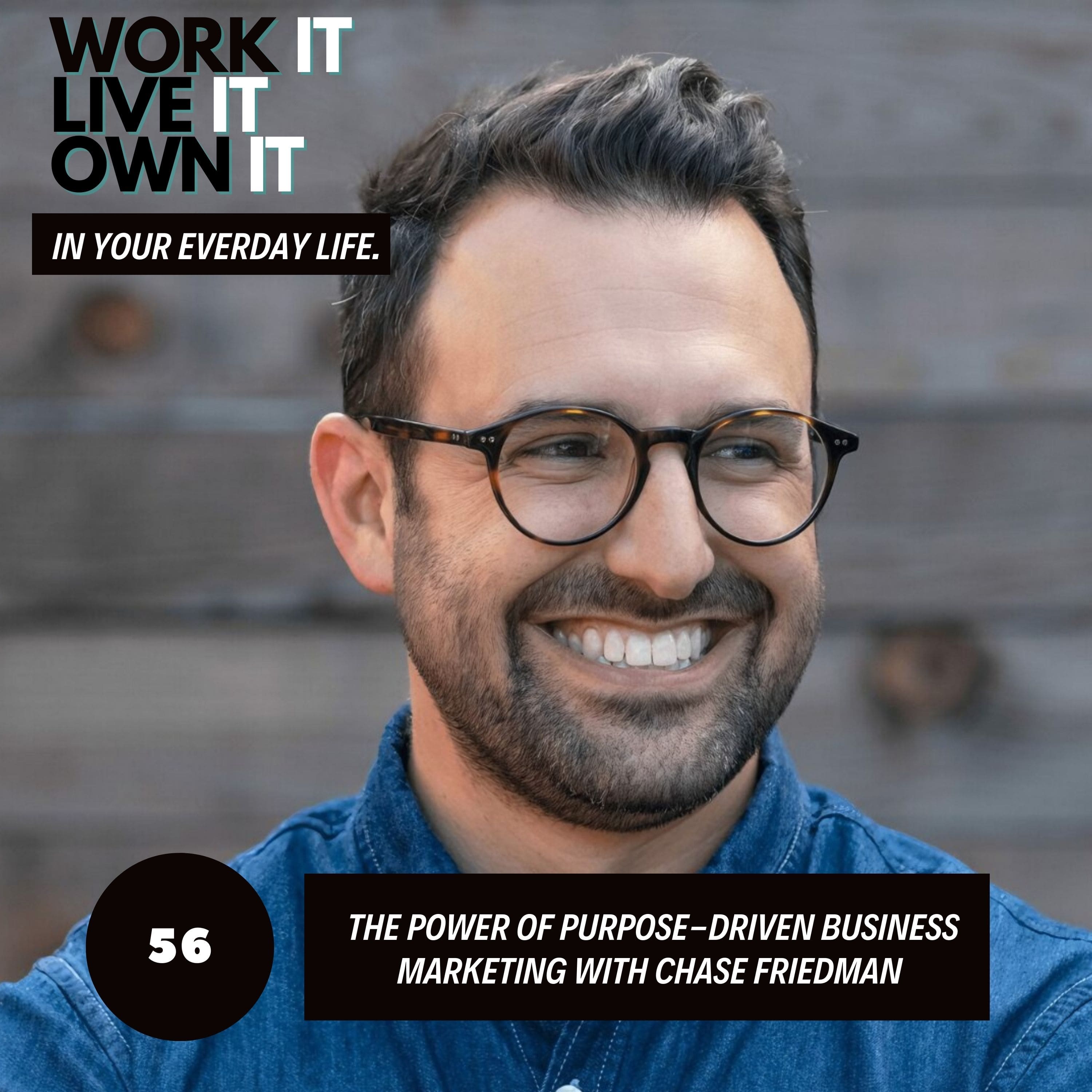 Chase Friedman emphasizes the necessity of balancing purpose with ...