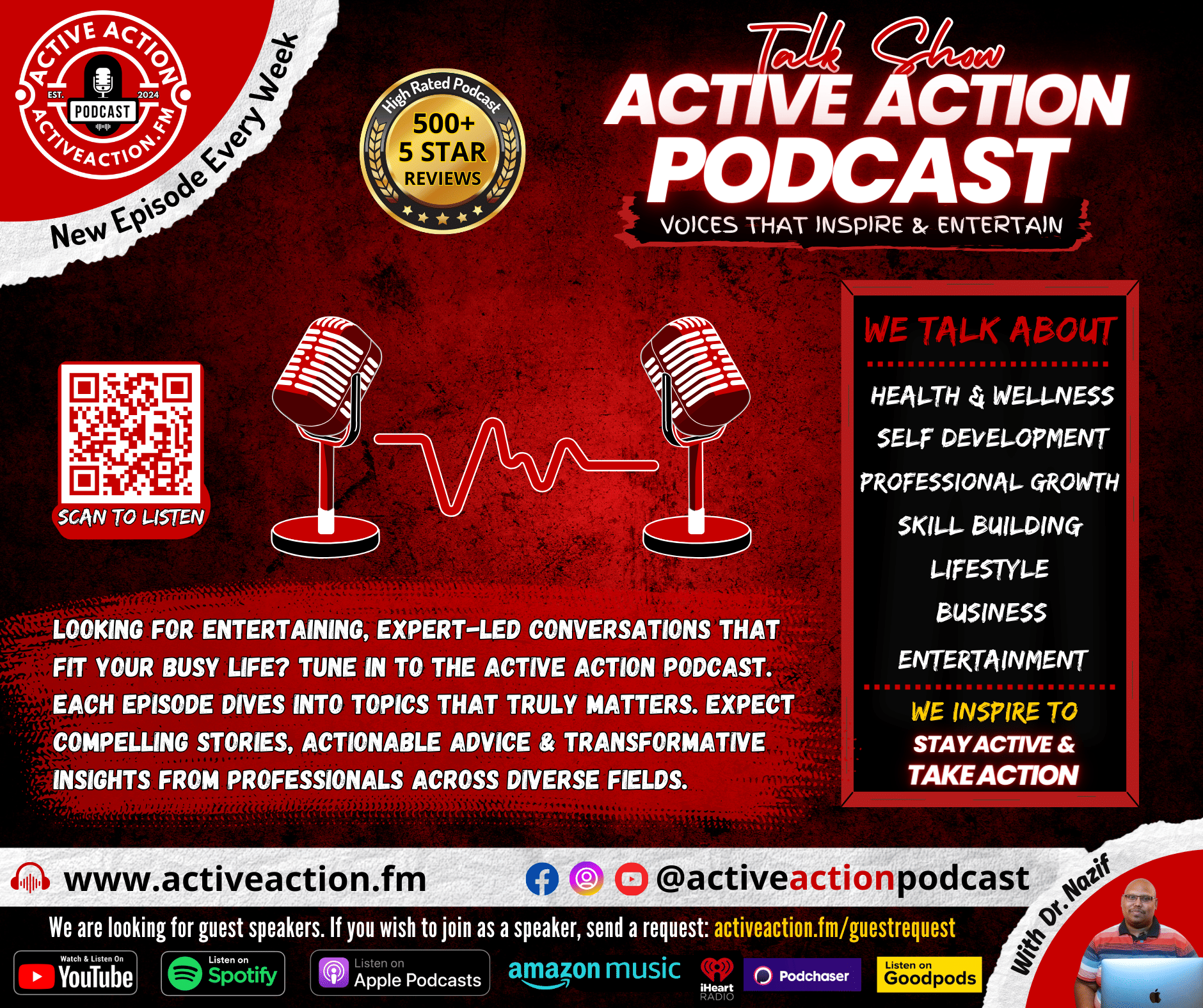 Advertise in Active Action Podcast | Active Action Podcast - Voices ...