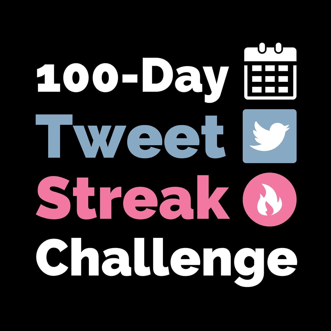 My 100-Day Tweet Streak Challenge. The Results May Surprise You. | My ...