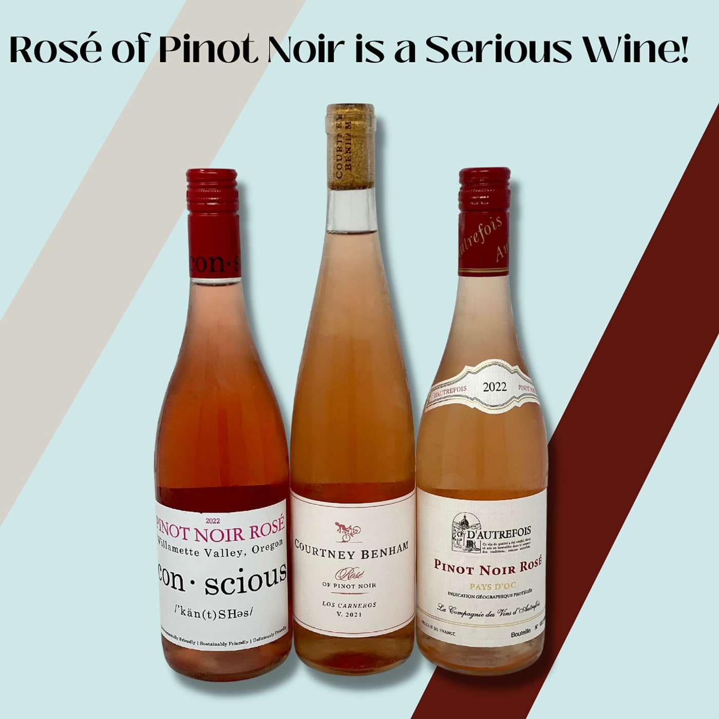 Rosé of Pinot Noir is a Serious Wine! (Different ways Rosé is made ...